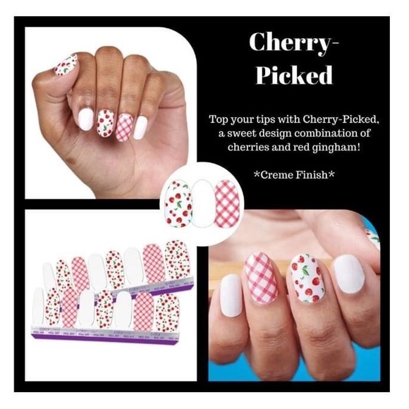 Color Street | Makeup | Retired Color Street Cherry Picked | Poshmark